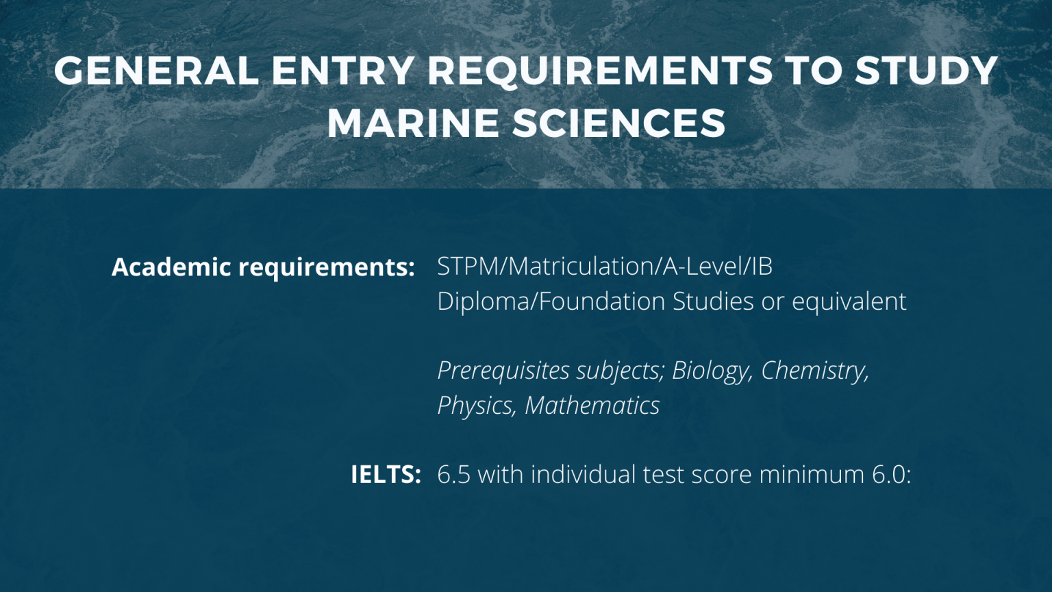 Study Marine Science in Australia - Excel Education | Study in ...