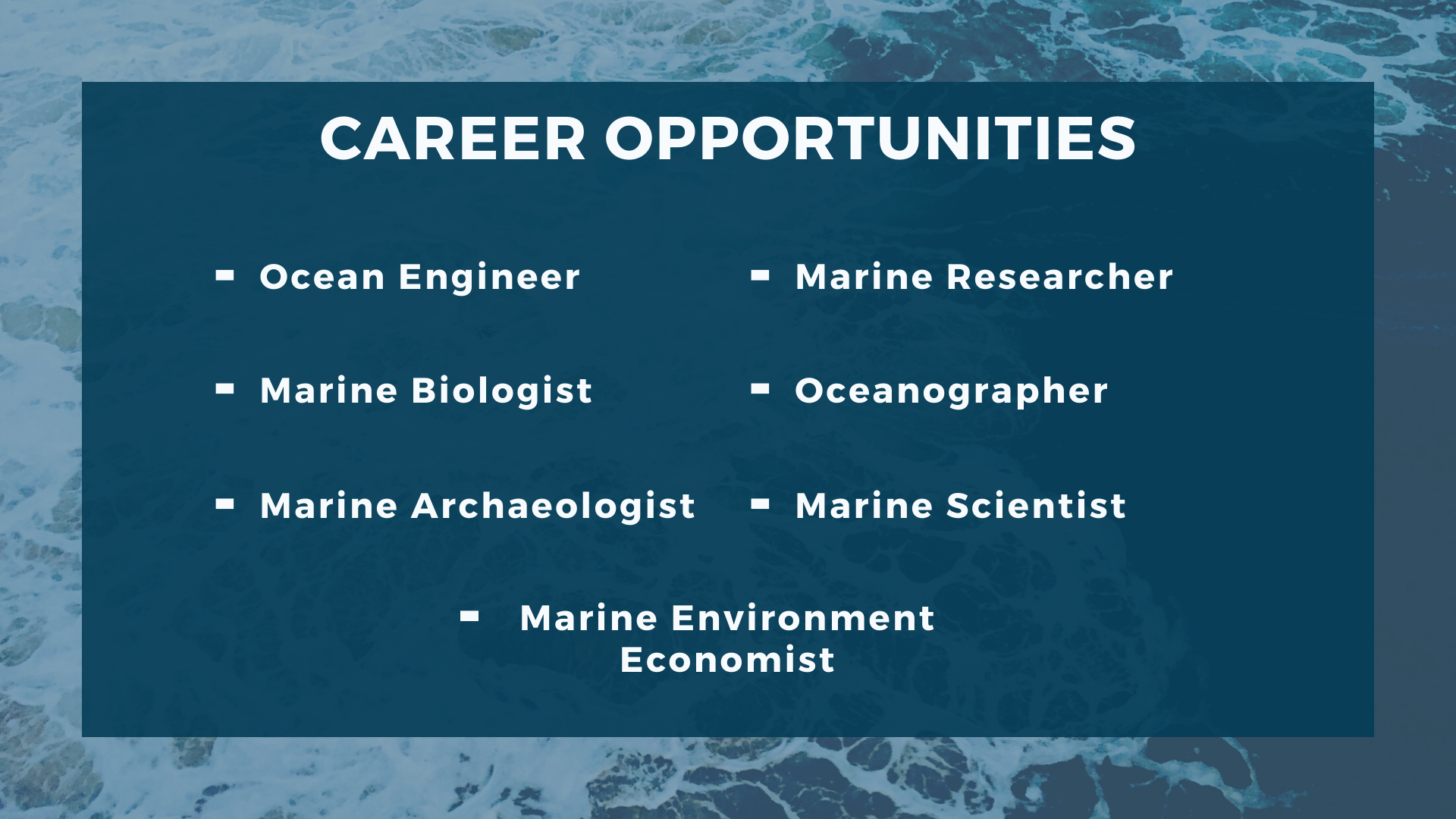 Study Marine Science in Australia - Excel Education | Study in ...