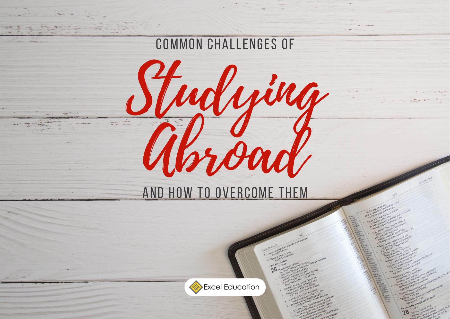 Common Challenges of Studying Abroad and How to Overcome It - Excel Education | Study in ...