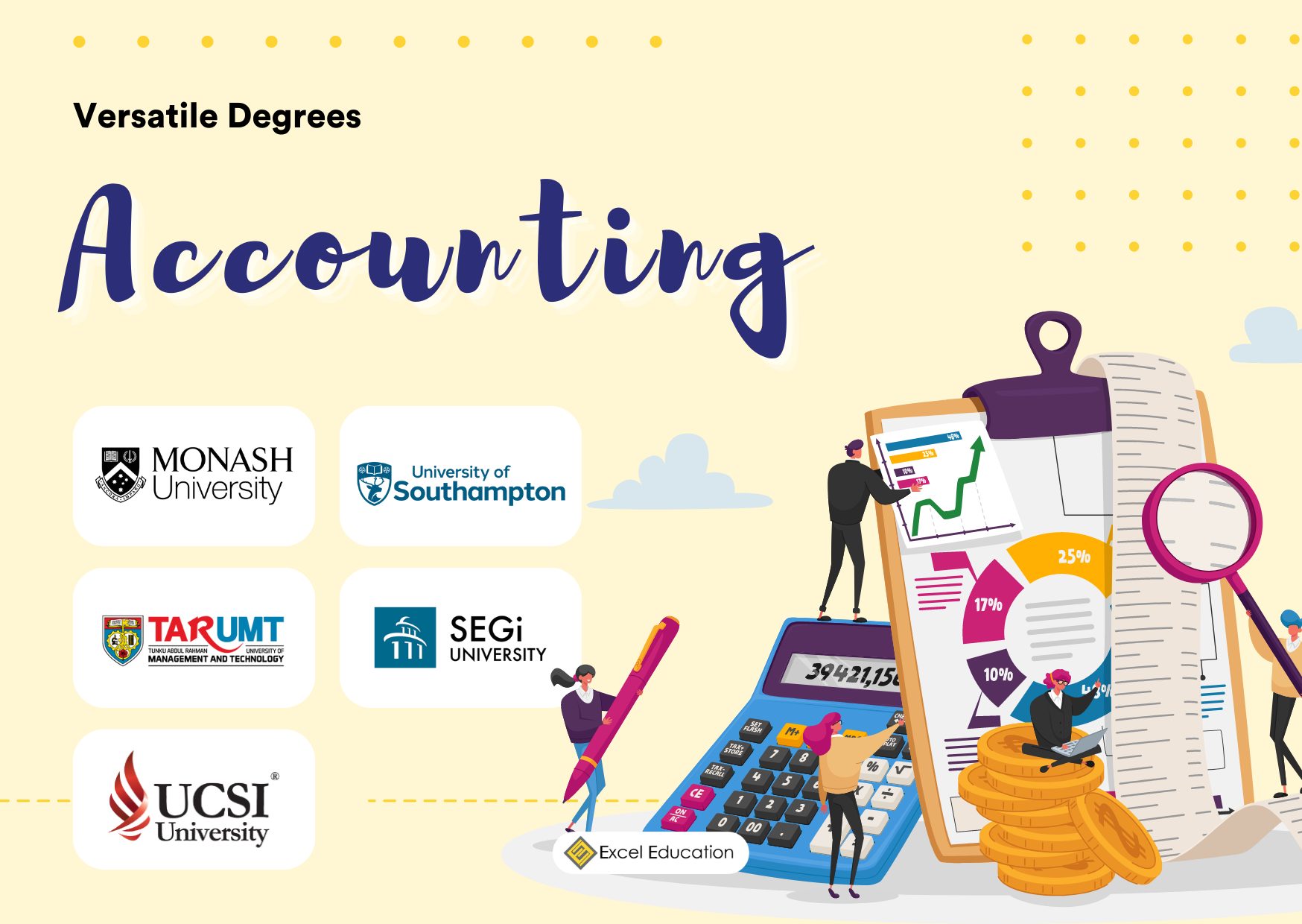 Most Versatile Degrees - Excel Education | Study in Australia, Malaysia ...