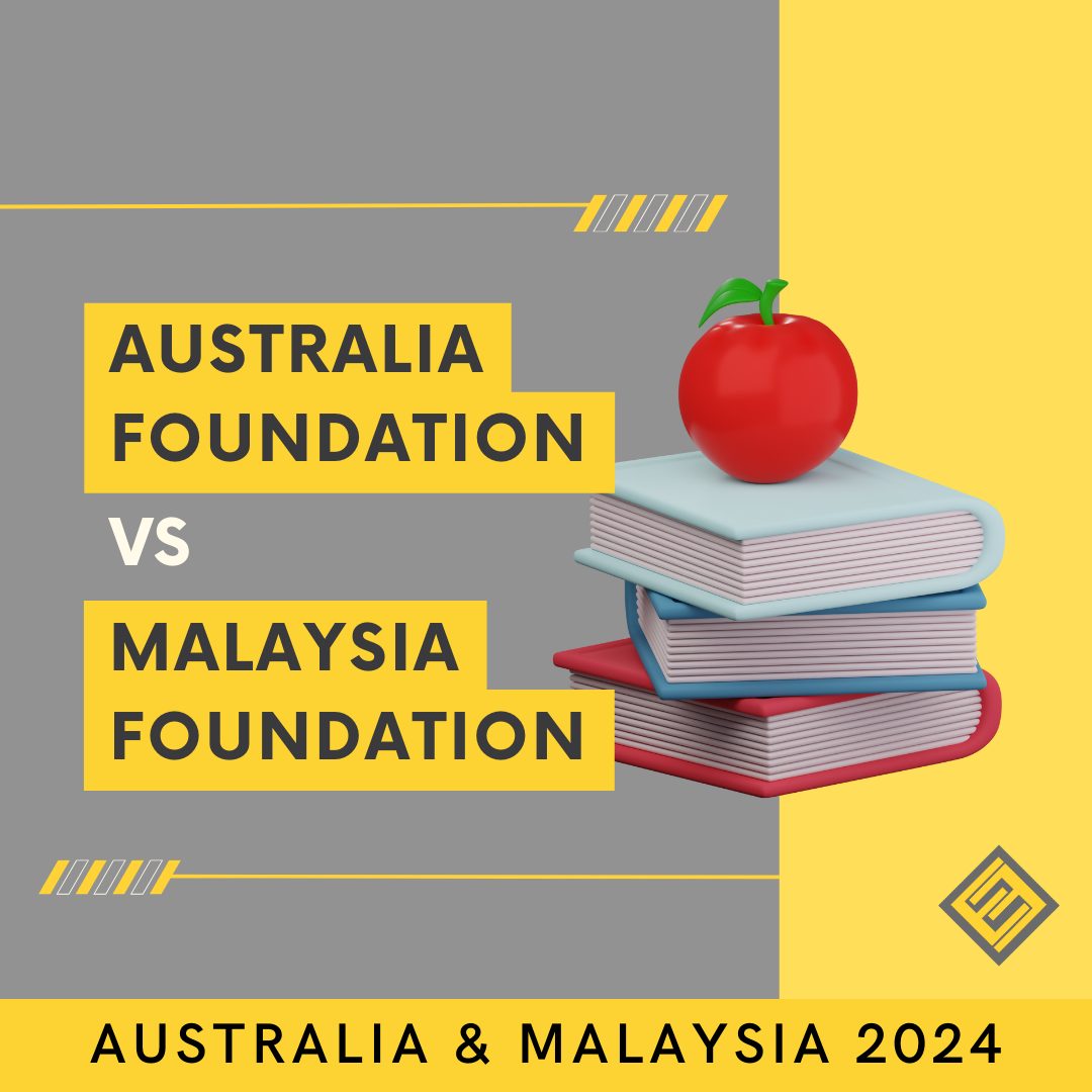 Difference of Australia Foundation and Malaysia Foundation