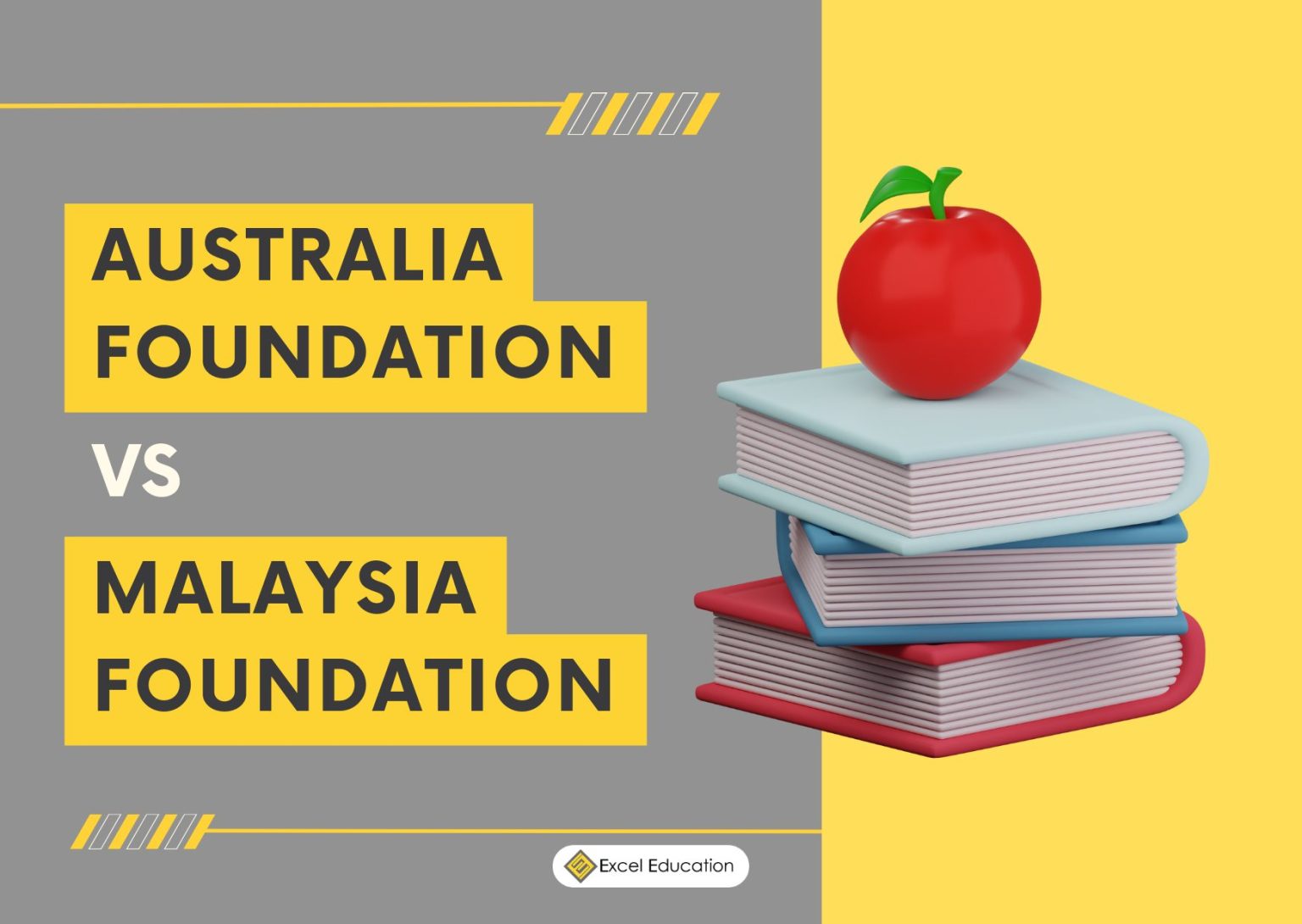 Difference of Australia Foundation and Malaysia Foundation