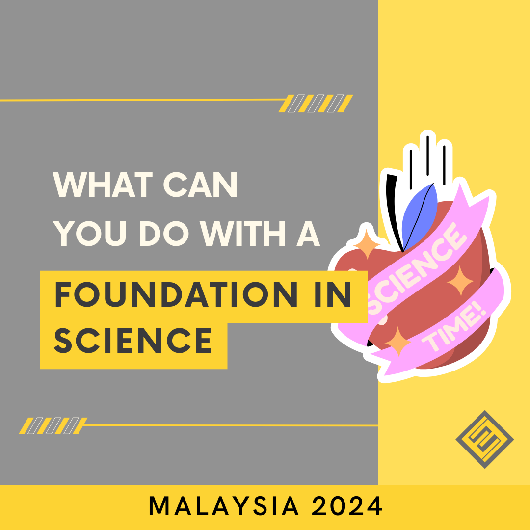 What can you do with a Foundation in Science?